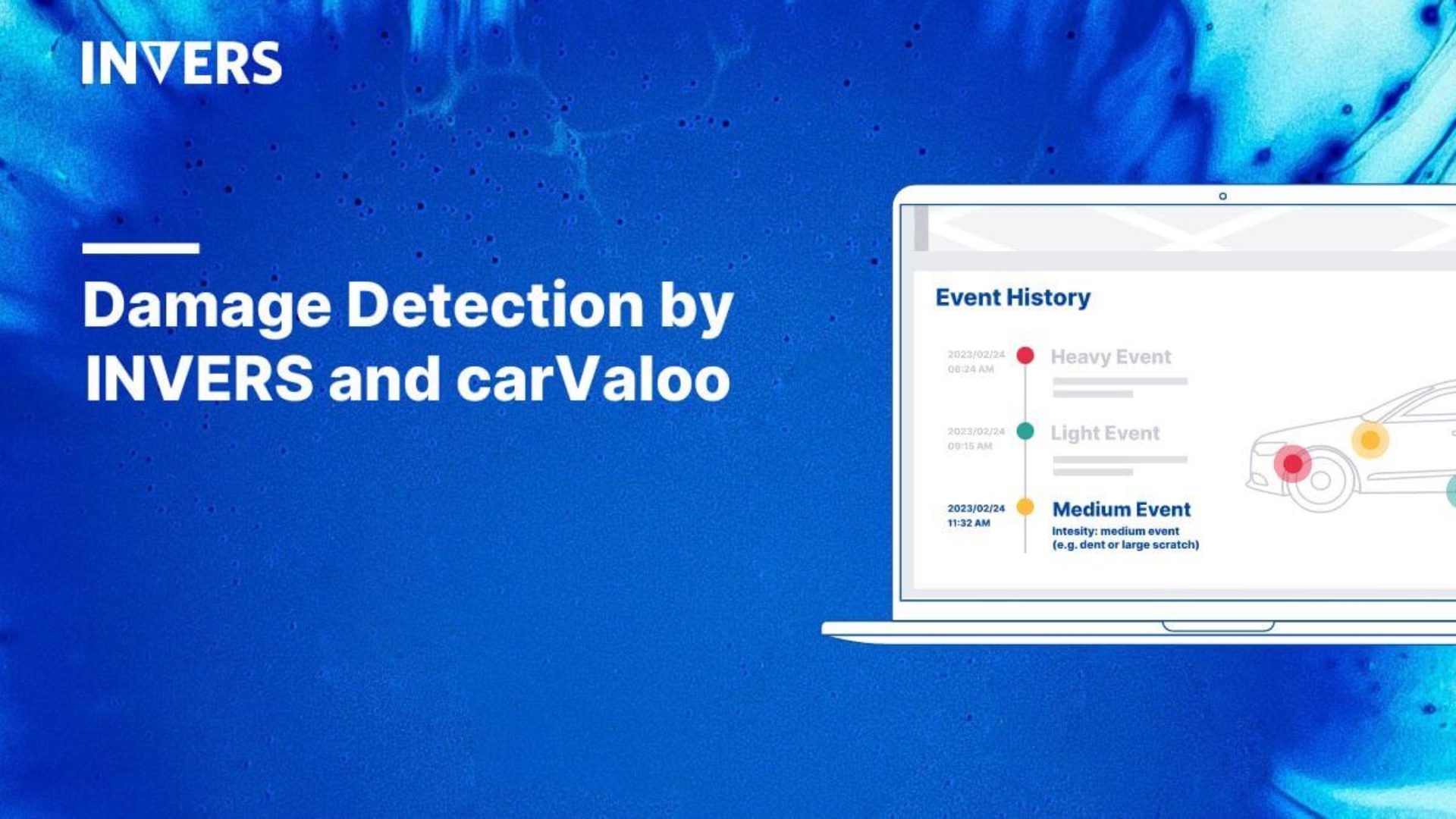 Damage Detection Feature by INVERS and carValoo